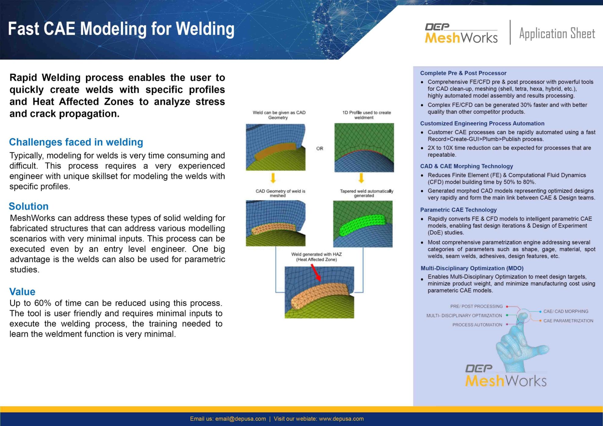 Application Sheet | DEP