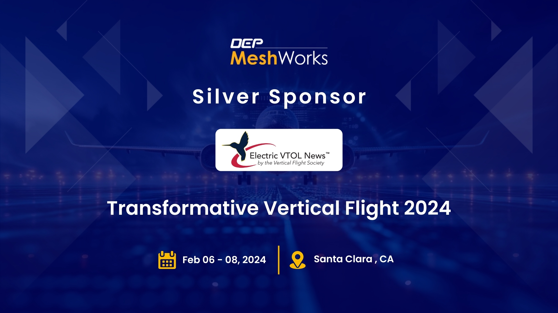 DEP: Silver Sponsor at Transformative Vertical Flight (TVF) 2024 in Silicon Valley - Detroit ...