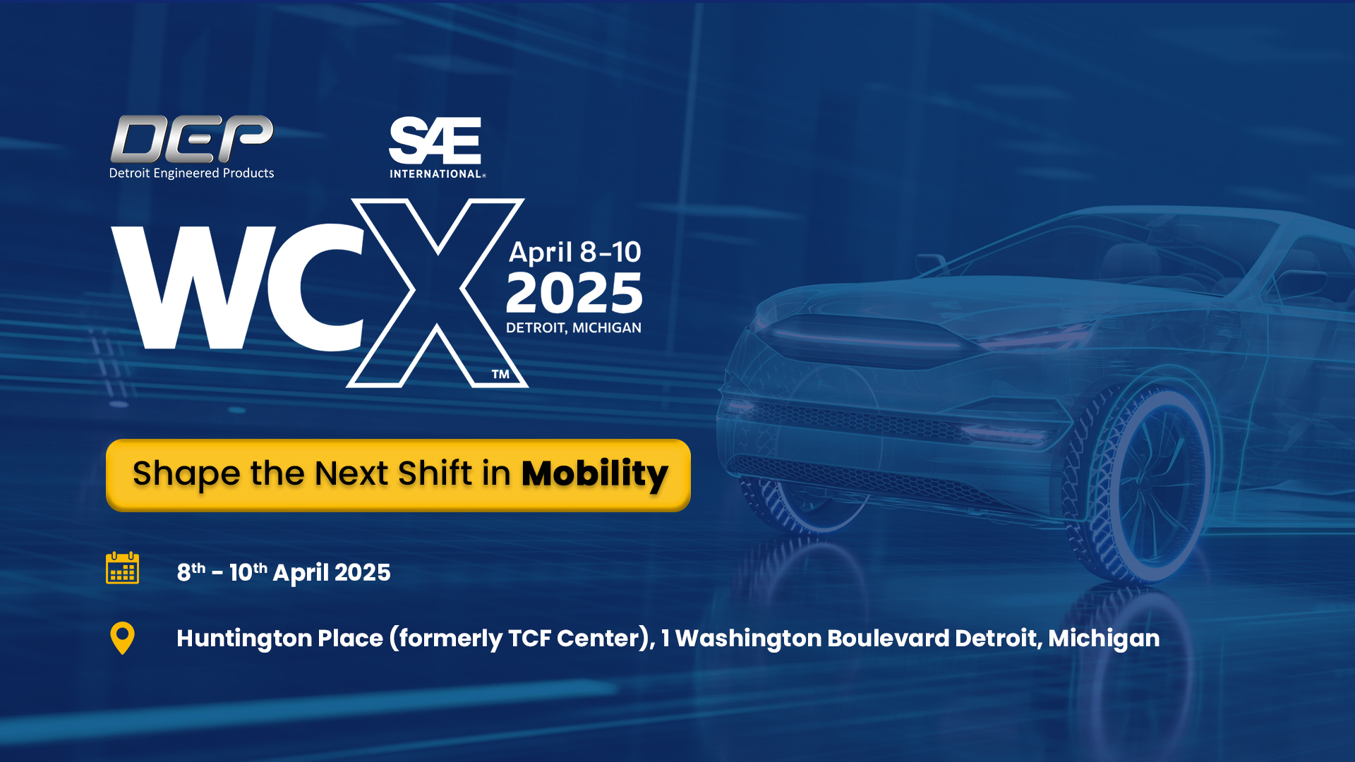 Join DEP at SAE WCX 2025